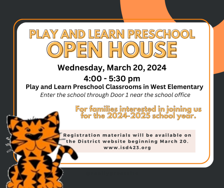 Play and Learn Preschool Open House - Hutchinson Public Schools