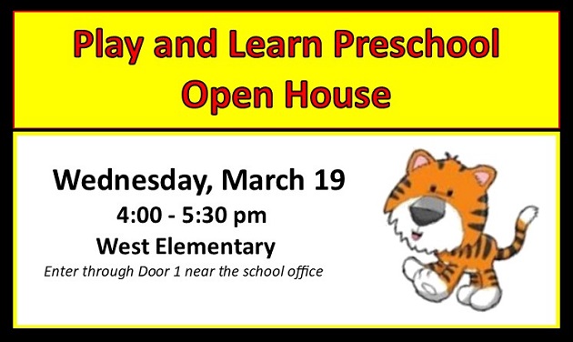 Play and Learn Preschool Open House - Hutchinson Public Schools