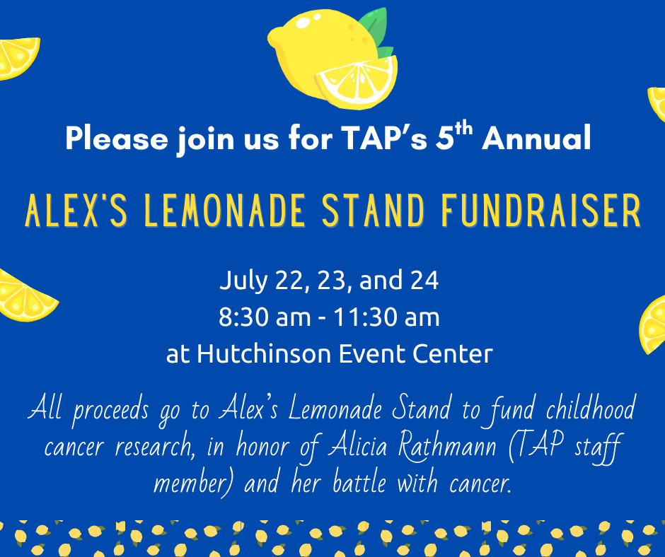 TAP's Annual Lemonade Stand - Hutchinson Public Schools